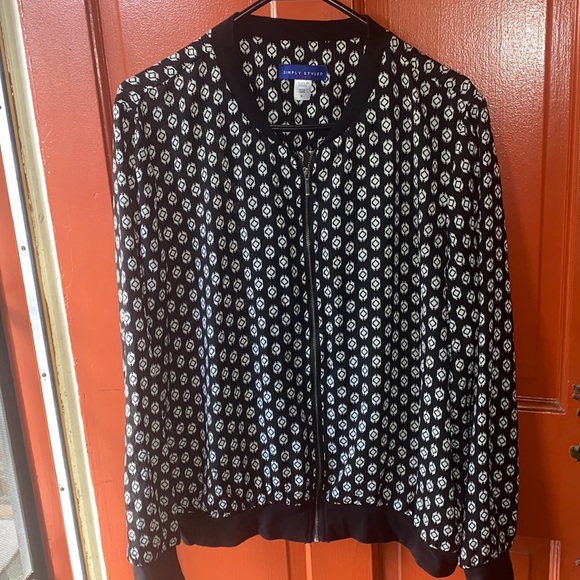 Simple | Jackets & Coats | Sears Simply Style Light Weight Jacket ...